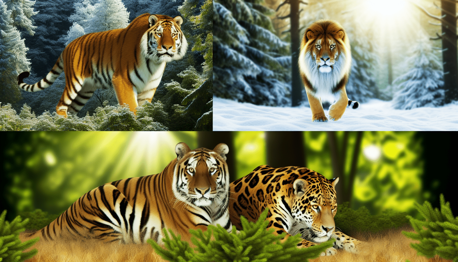 Exploring the size and majesty of the feline family: a tribute to the ...