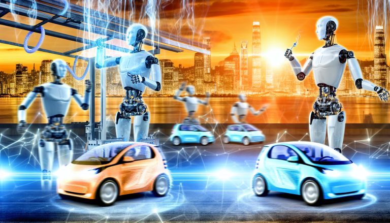 Kinetic robots revolutionizing electric car industry and future of ...