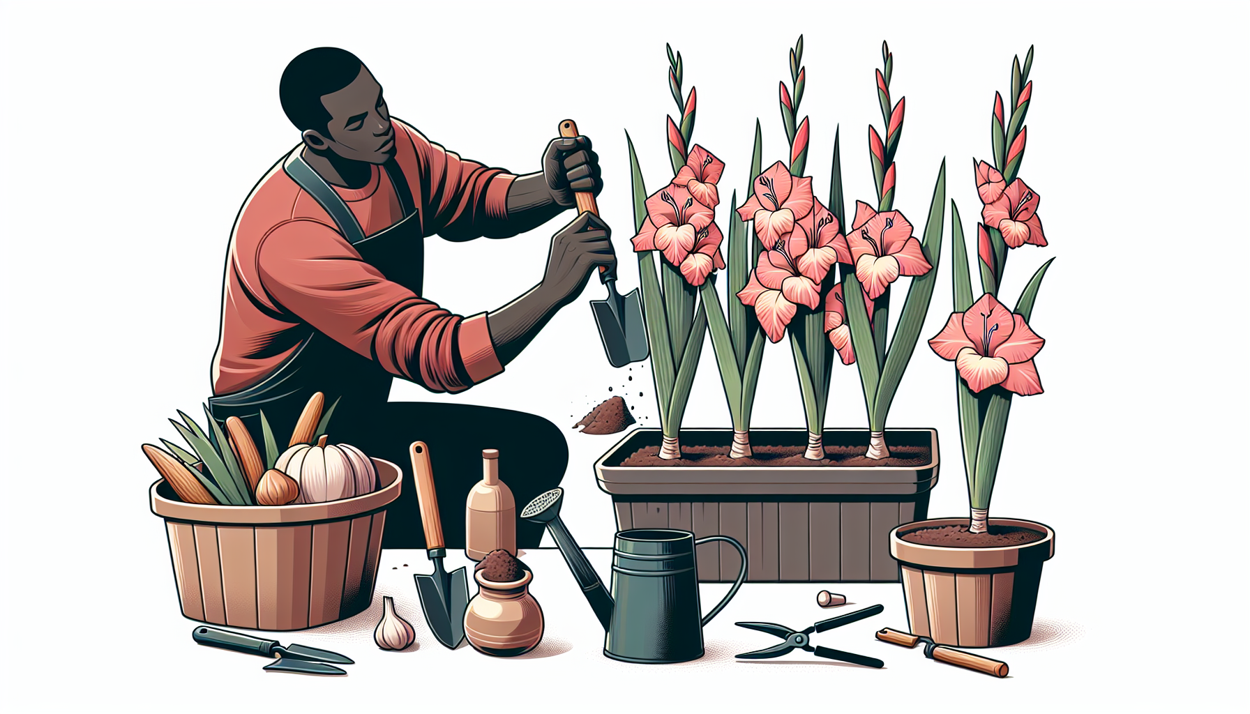Master the art of growing gladiolus in containers: a complete guide ...