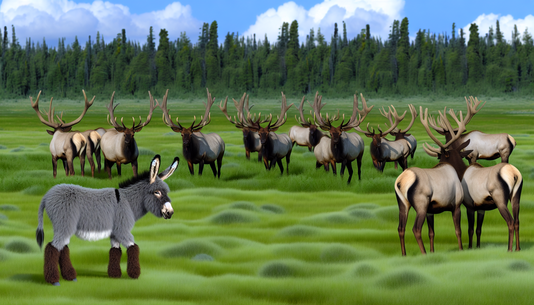 Unlikely companions: the remarkable tale of a stray donkey’s survival ...