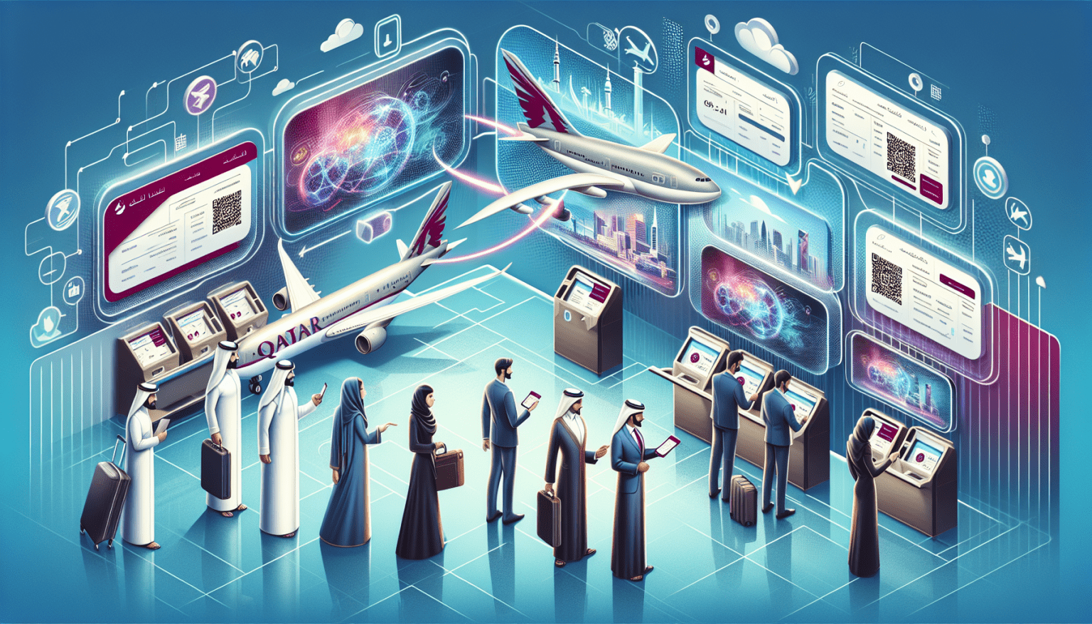 Qatar airlines transforms passenger experience with digital ...
