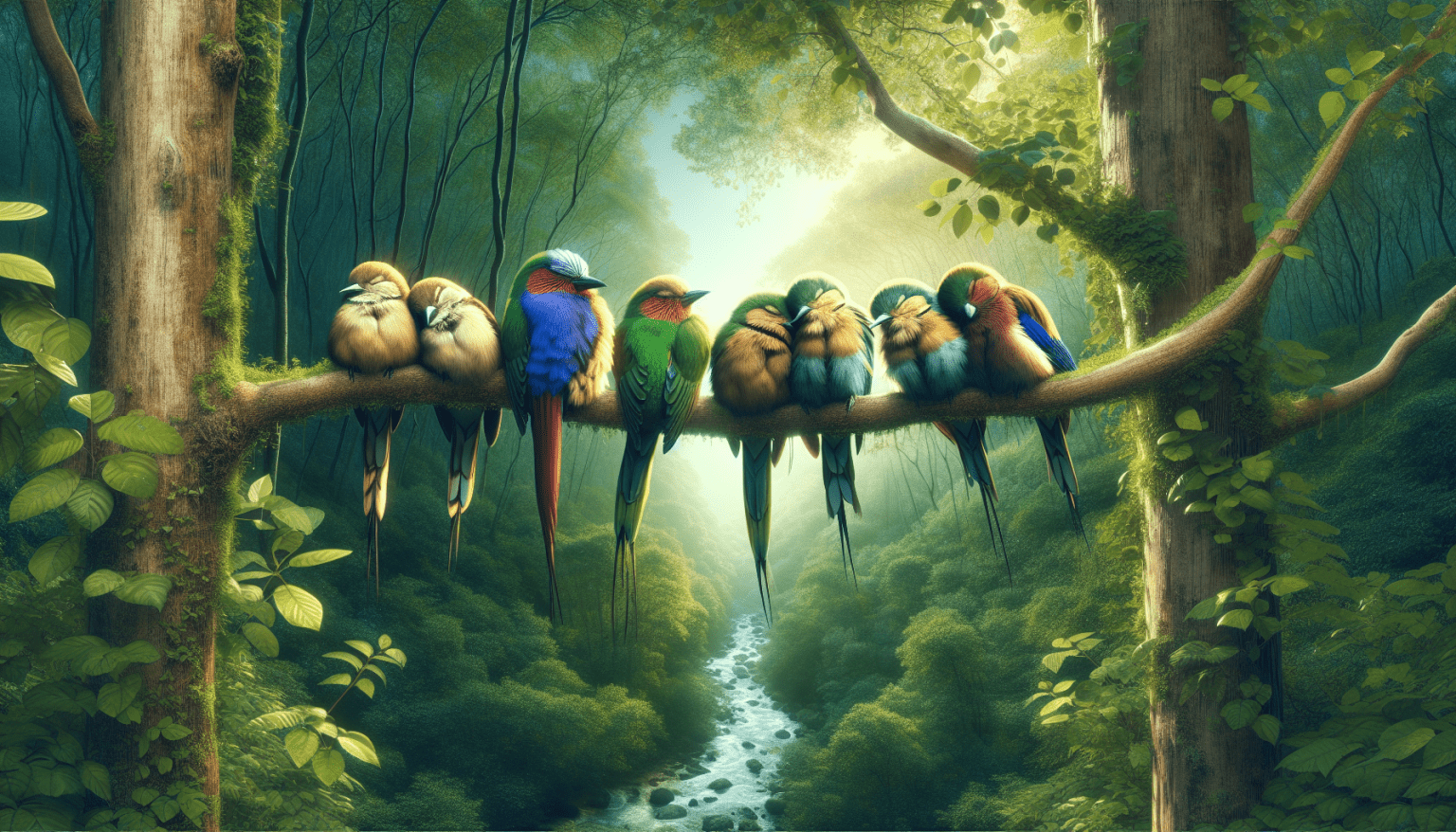 The fascinating science behind birds sleeping on branches and the ...
